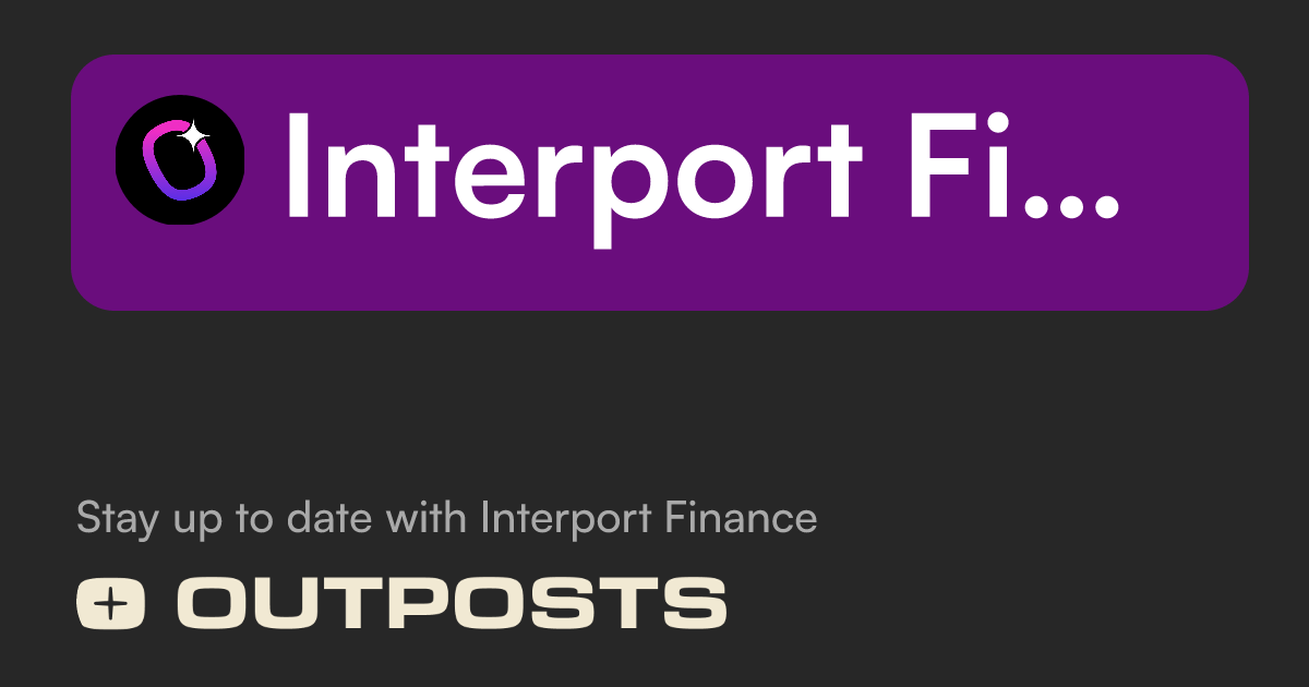 Explore Interport Finance on Outposts