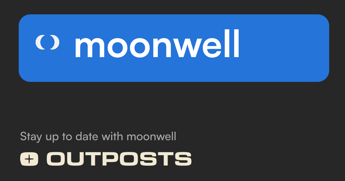 Explore moonwell on Outposts