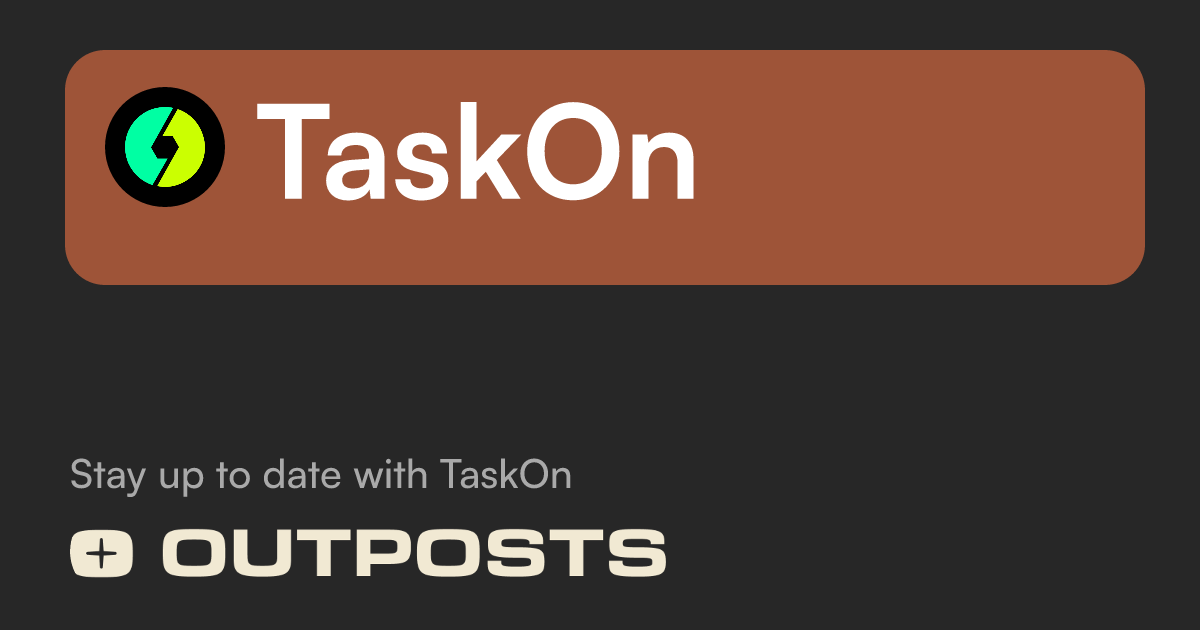 Explore TaskOn on Outposts
